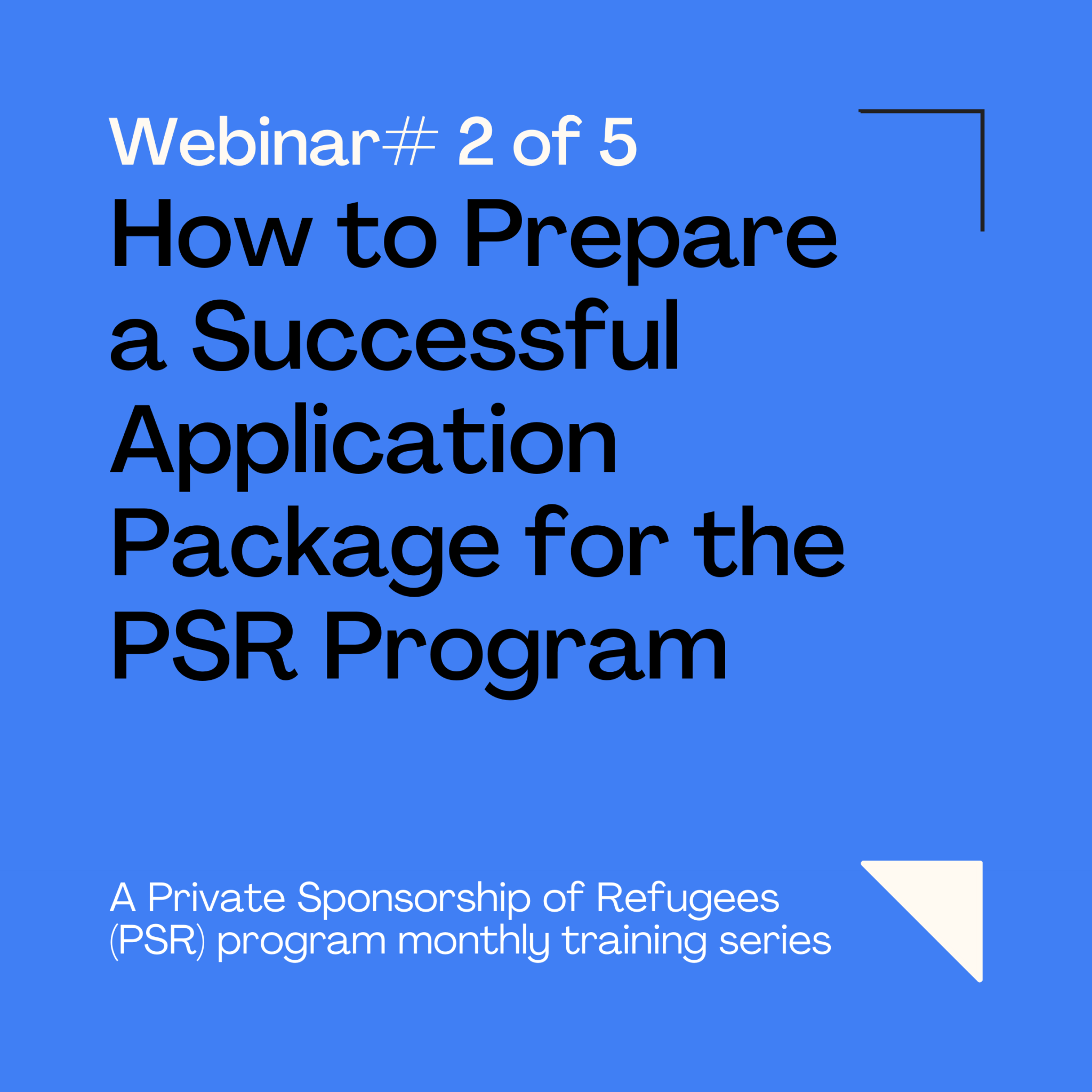 Monthly Series # 2: How to Prepare a Private Sponsorship Application ...