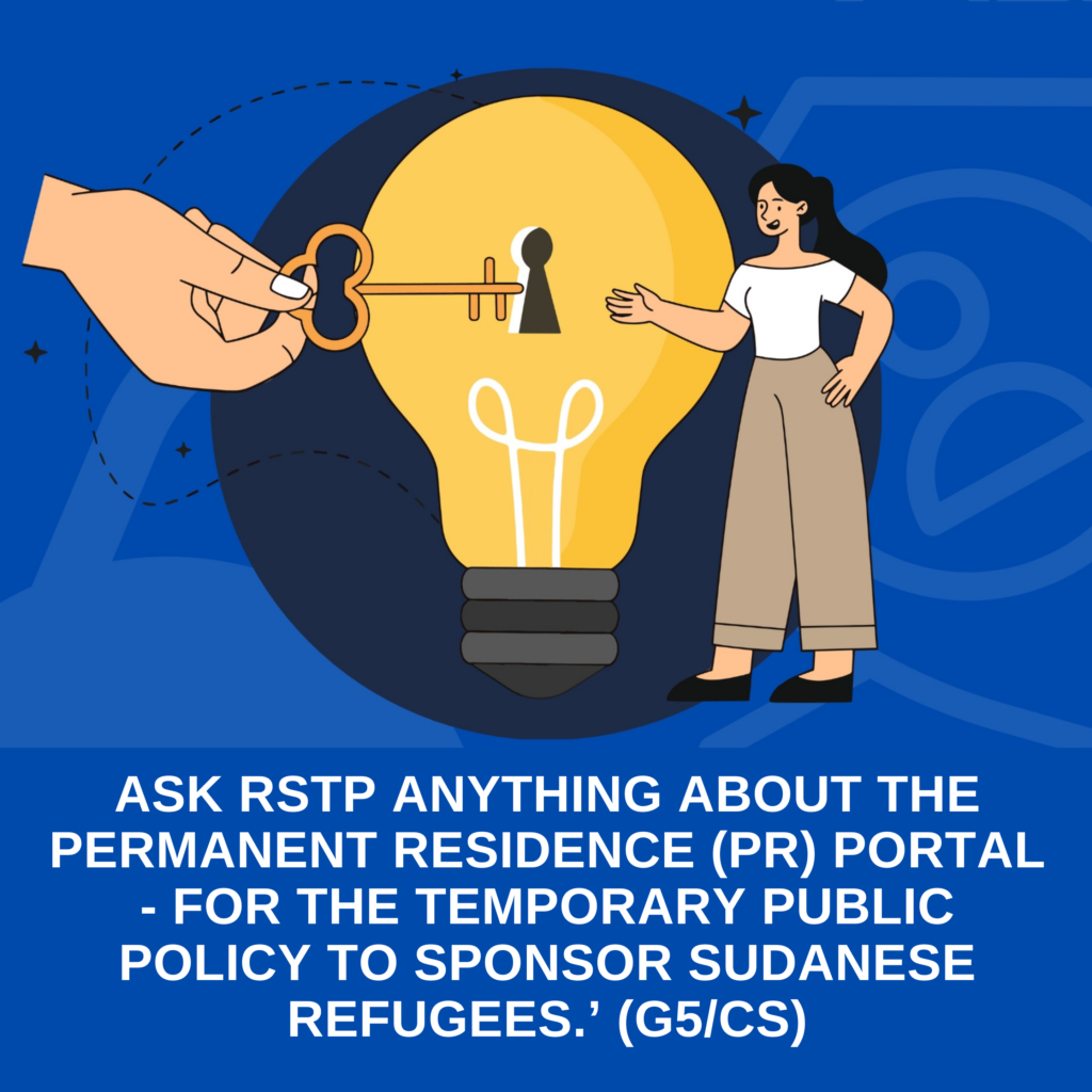 Ask RSTP Anything About the Permanent Residence (PR) Portal - for the Temporary Public Policy to ...